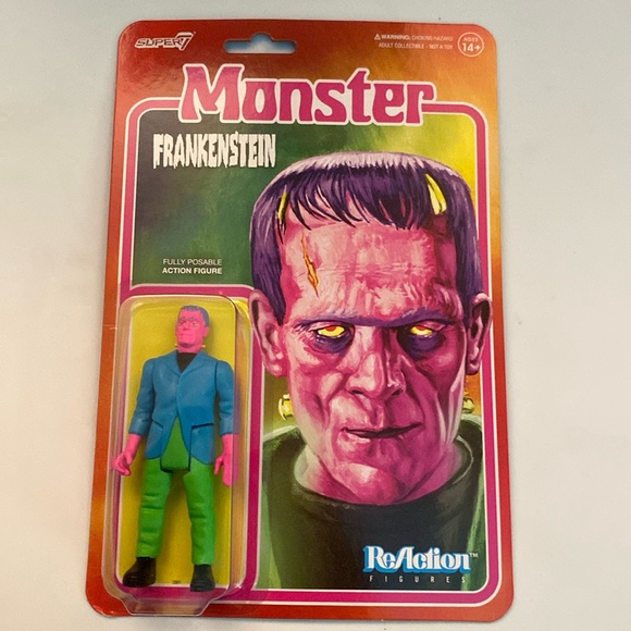 Other | Super7 Monster Reaction Figures Frankenstein Action Figure ...